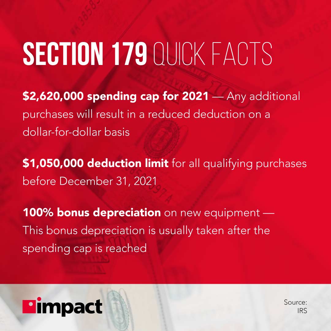 Sección 179 del IRS: Lo que necesita saber (2021) - CabSeo